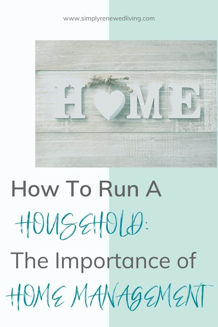 How to run a household: the importance of home management - Simply ...